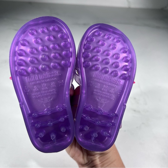 Mini Melissa | Shoes | Melissa Mini Possession Ii Purple Jelly Sandals ...